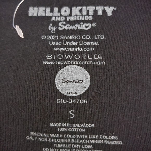 Sanrio | Tops | Sanrio Chococat Moon Star Tee Black Purple Pastel Goth ...